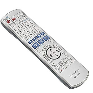 EUR7659Y70 Replace Remote Control fit for Panasonic DVD VCR Recorder DMR-ES45 DMR-ES46 DMR-ES35 DMR-ES45V DMR-ES35V DMR-ES36V DMR-ES45VS DMR-ES46V DMR-ES46VS DMRES45 DMRES46 DMRES35 DMRES45V DMRES35V