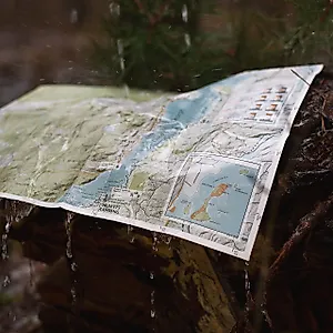 Lake Placid & Saranac Lake Winter Trails Map | Adirondacks High Peaks Hiking Map | Jackrabbit Ski Trail, Paul Smith’s College VIC, Cascade X-C Ski Center | Durable, Waterproof & Tear Resistant