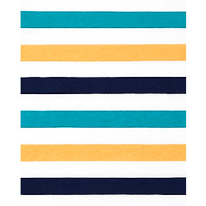 The Children's Place boys The Children's Place Baby and Toddler Short Sleeve Fashion Top Shirt, Allover Jungle/ Jungle Graphic/ Colorblock- 3 Pack, 3T US