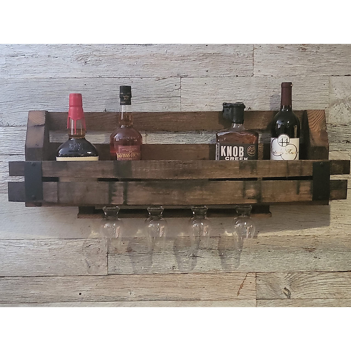 Whiskey Stave Shelf