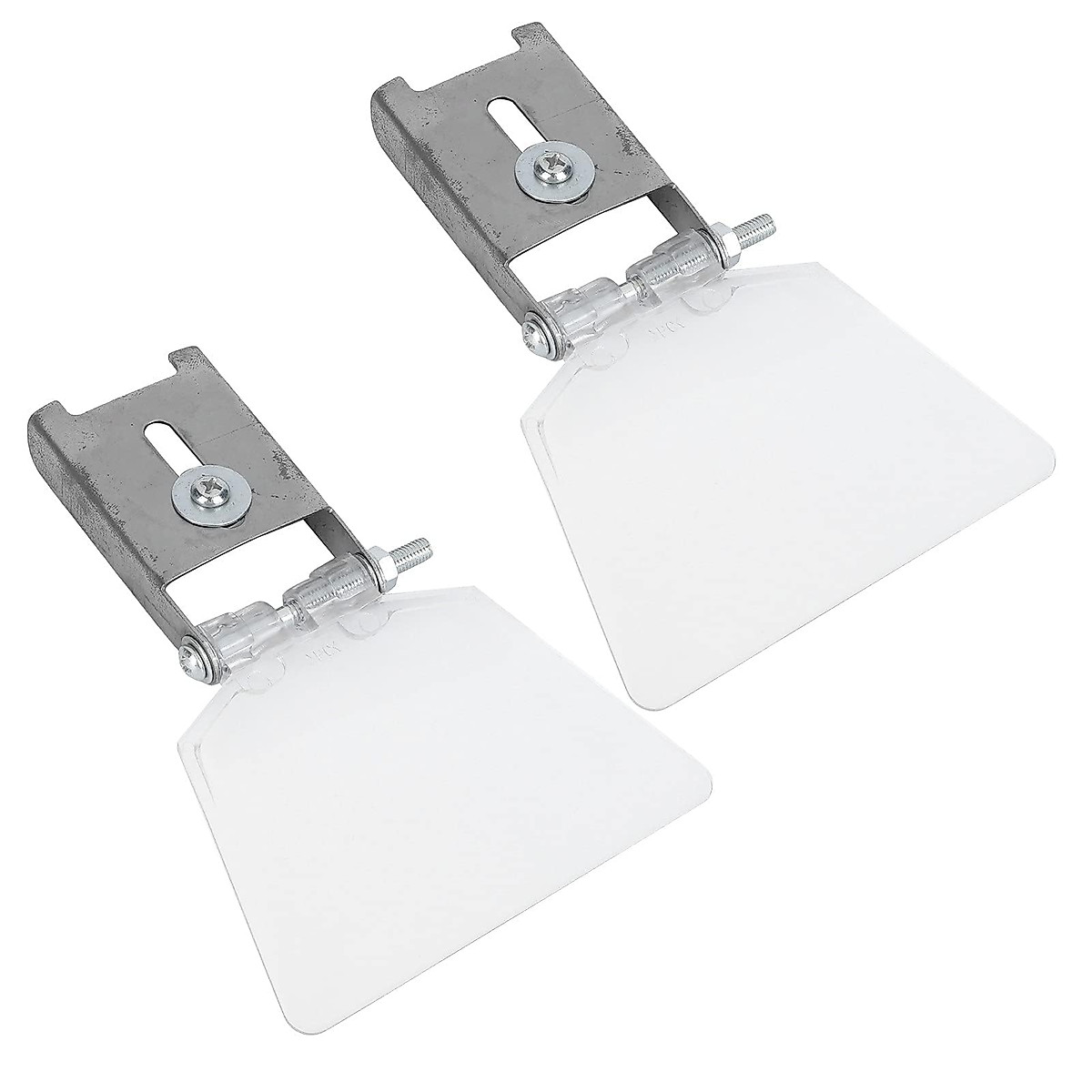 Bench Grinder Eyeshield,2Pcs Bench Grinder Safety Shield 304 Stainless Steel Bench Grinder Guards Attachment Accessories for Bench Type 125/150 Grinders