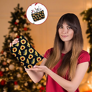 Sunflower Gifts For Women, Sunflower Gifts For Friends, Birthday Gifts For Women Her Mom Daughter, Spa Relaxing Gift For Sunflower Lover, Sunflower Necklaces, Sunflower Tumbler With Candle&Bath Bombs