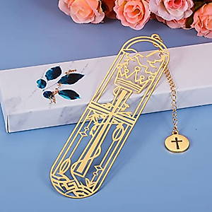 Christmas Gifts for Women Stocking Stuffers for Men Christian Bookmark Religious Bible Metal for Kids Boys and Girls Book Lovers Birthday Gifts for Female Male Friends Church Supplies Bookmark