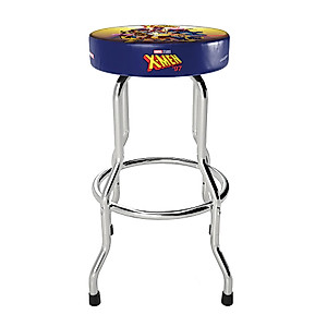 ARCADE1UP Adjustable Video Game Stool with Leg Extenders, X-Men -97