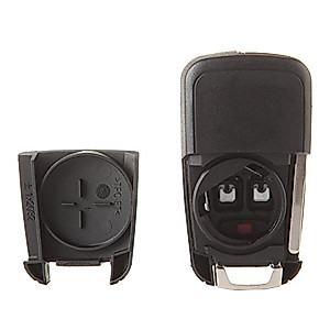 OCPTY 2X Uncut Keyless Entry Remote Key Fob Shell Replacement for Specific for GMC Terrain/for Buick/for Chevrolet Series OHT01060512 5461A-01060512 13500221 13500226