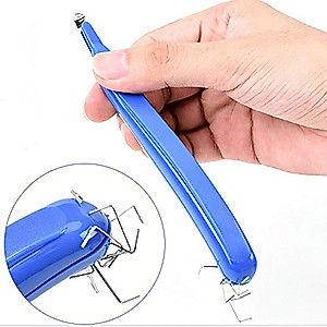 ZZTX 6 PCS Professional Magnetic Staple Remover Puller Rubberized Staples Remover Staple Removal Tool for School Office Home 5 Colors