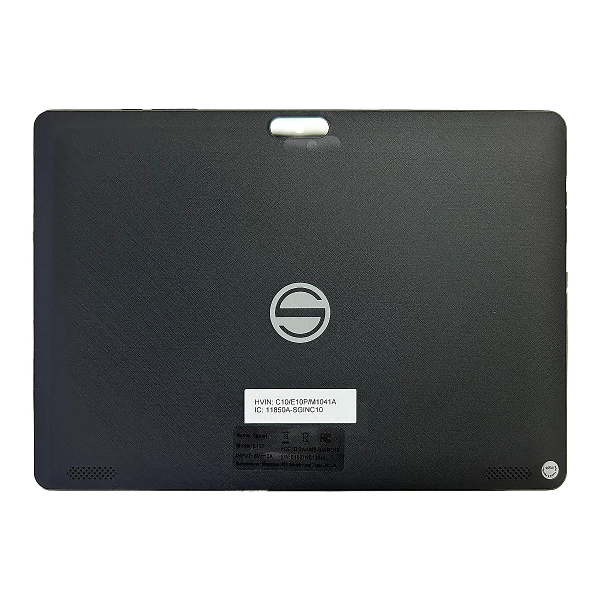 SGIN 10 Inch Tablet, Android 12 Tablets, 2GB ROM 32GB RAM Tablet, 5000mAh Battery Dual Core IPS Touch Screen Tableta with WiFi(Black)