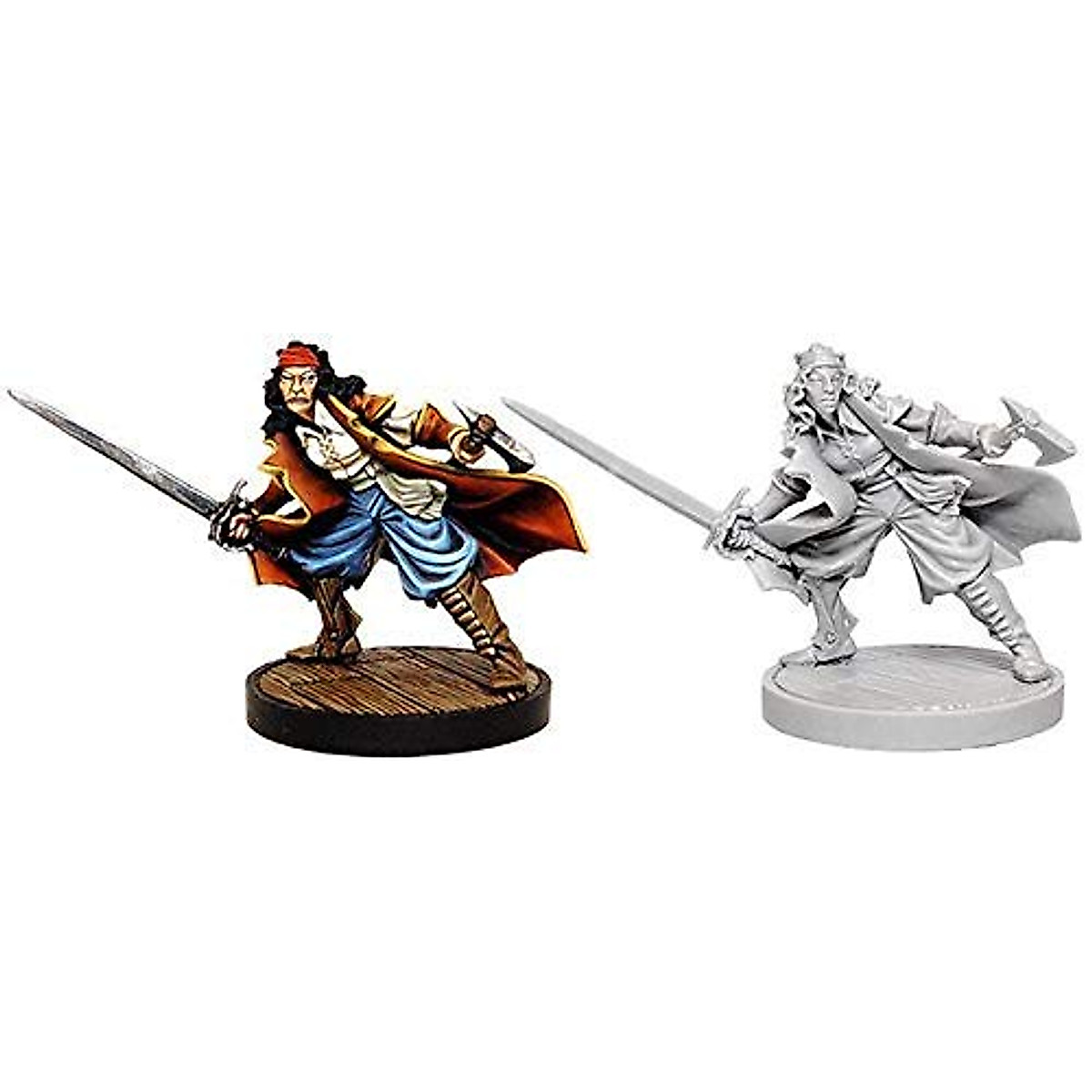 Gale Force Nine Dungeons & Dragons - "Curse of Strahd" Ezmerelda D'Avenir & Rudolph Van Richten (2 figs), Multicolor