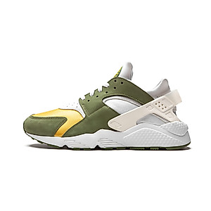 Nike Air Huarache LE x Stussy 'Dark Olive' 2021 US 4