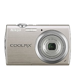 Nikon Coolpix S230 10MP Digital Camera with 3x Optical Zoom and 3 inch Touch Panel LCD (Warm Silver)