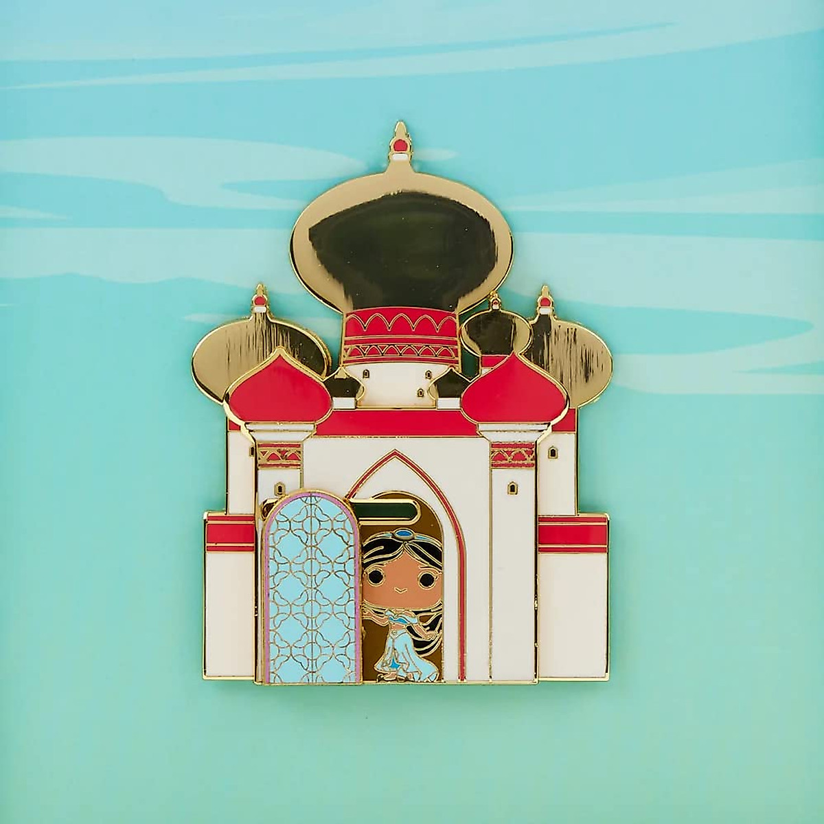 Loungefly Princess Jasmine Palace Sliding Pin