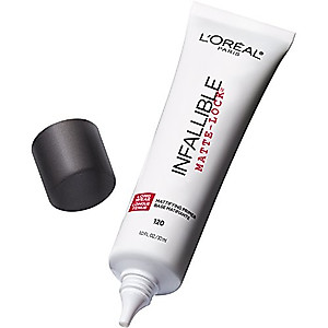 L’Oréal Paris Makeup Infallible Pro Matte-Lock Longwear Mattifying Face Primer, 1 ounce