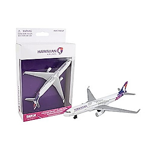 Daron Hawaiian Airlines Single Plane , White