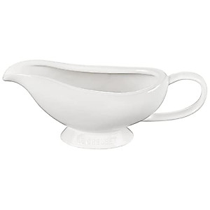 Le Creuset Gravy Boat, 16 oz, White