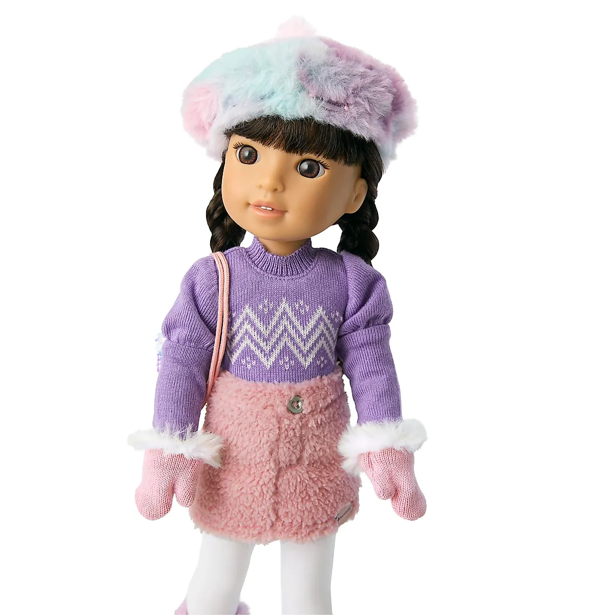 American Girl 14.5-inch Gwynn Doll Accessories with Beret and Backpack, For Ages 4+