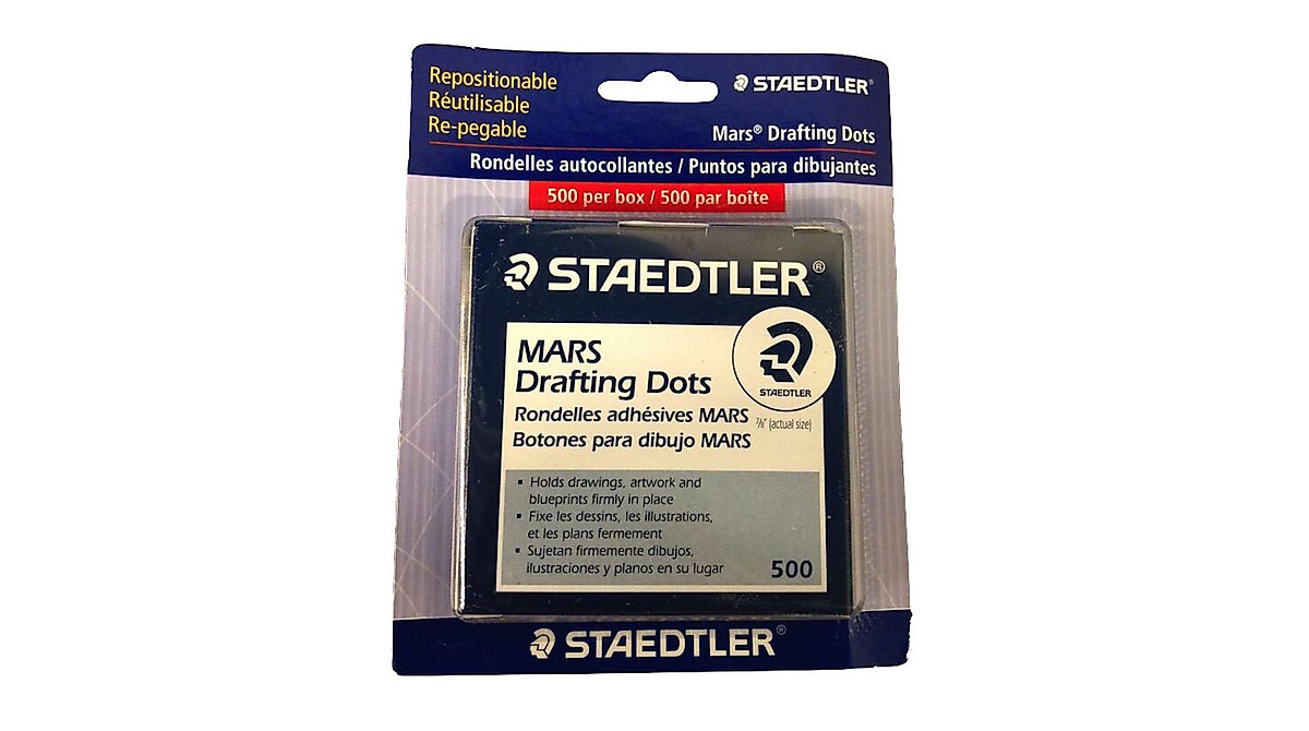 Staedtler Drafting Dots: Repositionable 7/8" for Drafts