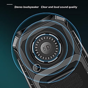 ASHATA 2G Senior Cellphone, Big Button Dual Card Cellphone with 2.8in HD Screen and Flashlight, Elderly Students Parents, Unlocked Easy to Use Mobile Phone (Black)