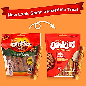 moofin Porkalicious Pig Skin Jerky Twists for Dogs, 16.4 Oz, Dog Chews Treat Bundle Silicon Pet Bowl, Highly Digestible, Smoked Flavor, Dog Chews Treat Long Lasting [Pack of 3]