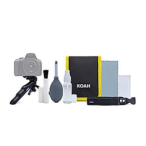 Sony Alpha ZV-E10 APS-C Interchangeable Lens Mirrorless Vlog Camera Body (White) Content Creator's Bundle (8 Items)