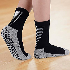 JHM Kids Slipper Hospital Grip Athletic Sport Sockcs For Kids Youth Baby Boys Girls