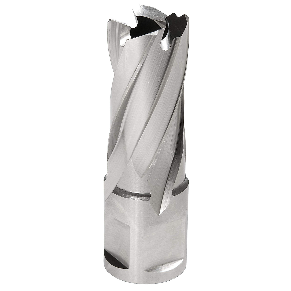 Hougen 12122 11/16 Inch Diameter x 1 Inch Depth of Cut 12,000 Series High Speed Steel Annular Cutter 3/4 Inch Weldon Shank for Magnetic Drills