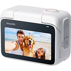 Insta360 GO 3 64GB Tiny Mighty Action Camera, Weighs 35g, Waterproof, Stabilization, POV Capture, with Charge Case and Wearable Camera Accessories + Mount Adapter + 50-in-1 Accessory Kit