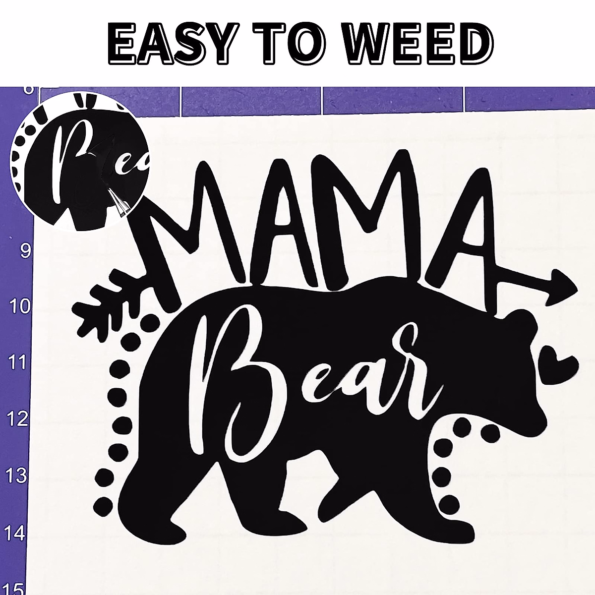 Lya Vinyl Matte Black Permanent Vinyl, 12" x 6 FT Vinyl for Cricut Matte Black Adhesive Vinyl Roll for Cricut, Silhouette, Mug, Cup, Window & Home Decal