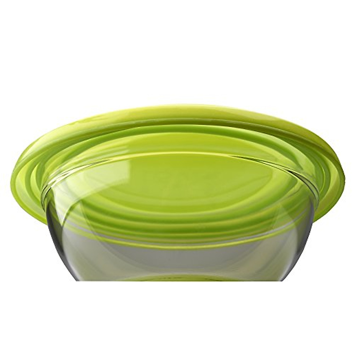 LidLover 5"-7" and 7"-9" Silicone Lid, Green - Set of 2