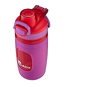 Bubba Kids Water Bottle, 16oz, 473ml, BPA Free (Mixed Berry w/Electric Berry Accents)