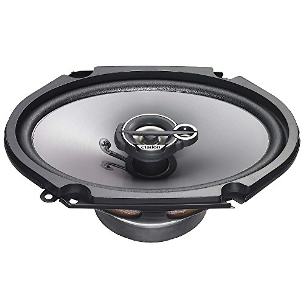 Clarion Mobile Electronics SRG6833C 300-Watt 6 x 8 Inches Good Series Custom Fit Multiaxial 3-Way Car Speakers, Set of 2