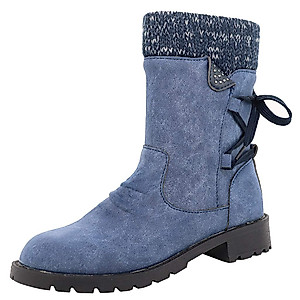 Womens Sandals, Womens Booties and Ankle Boots Women's Dressy Summer Flat Boots Outdoor Shoes Summer Heels Size 5 Vintage Boots Women Shoes Heels Blue