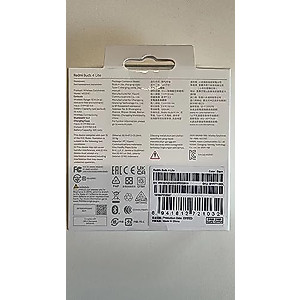 Xiaomi Redmi Buds 4 Lite TWS Wireless Earbuds, Bluetooth 5.3 Low-Latency Game Headset with AI Call Noise Cancelling, IP54 Waterproof, 20H Playtime, Lightweight Comfort Fit Headphones, Black