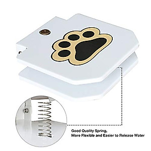 MATOP Dog Water Fountain Pet Waterer - Upgraded Outdoor Step-On Dog Water Dispenser Automatic Dog Waterer with 40" Hose for Dog Drinking Clean Fresh Cold Water Dog Fountain Outdoor Dog Water Toy