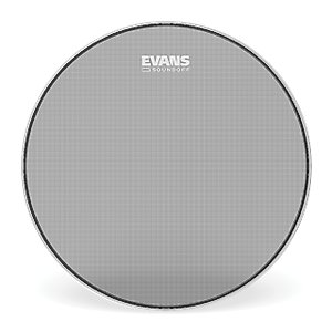 Evans dB Zero Drum Heads - Featuring Single Ply ShockWeave Mesh - Low Volume Drumhead - Drumhead, 14 Inch