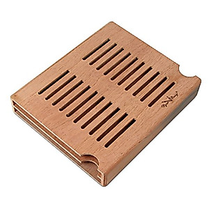 Cigar Caddy Boveda Humidification Holder (4 Pack), Brown (HUMI-BOV4), 7¼” L x 6" W x 1" D