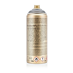 Montana Cans Montana GOLD 400 ml Color, Transparent Black Spray Paint, MXG-T9000, 13.53 Fl Oz (Pack of 1)