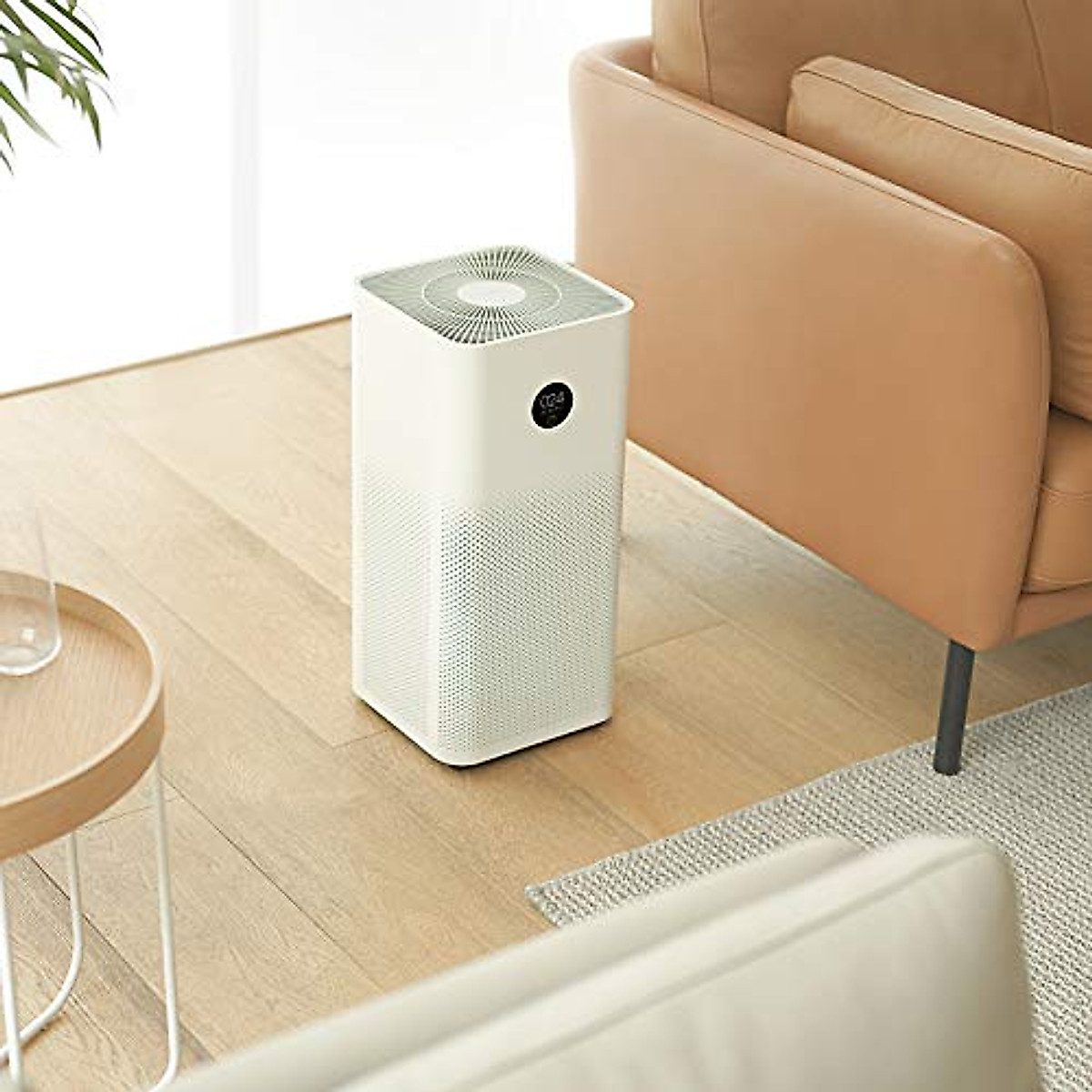 Mi Air Purifier 3H for home, high efficiency filter eliminate 99.97% smoke pollen dust, quiet for large space up to 484sq ft, for living room, bedroom