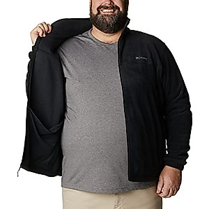 Columbia Men's Steens Mountain 2.0 Full Zip Fleece Jacket, Black, Medium