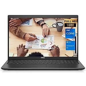 Dell Newest Business Laptop Latitude 3520, 15.6" FHD Display, Intel i7-1165G7, 64GB RAM, 2TB SSD, Webcam, USB-C, HDMI, Wi-Fi 6, Windows 11 Pro