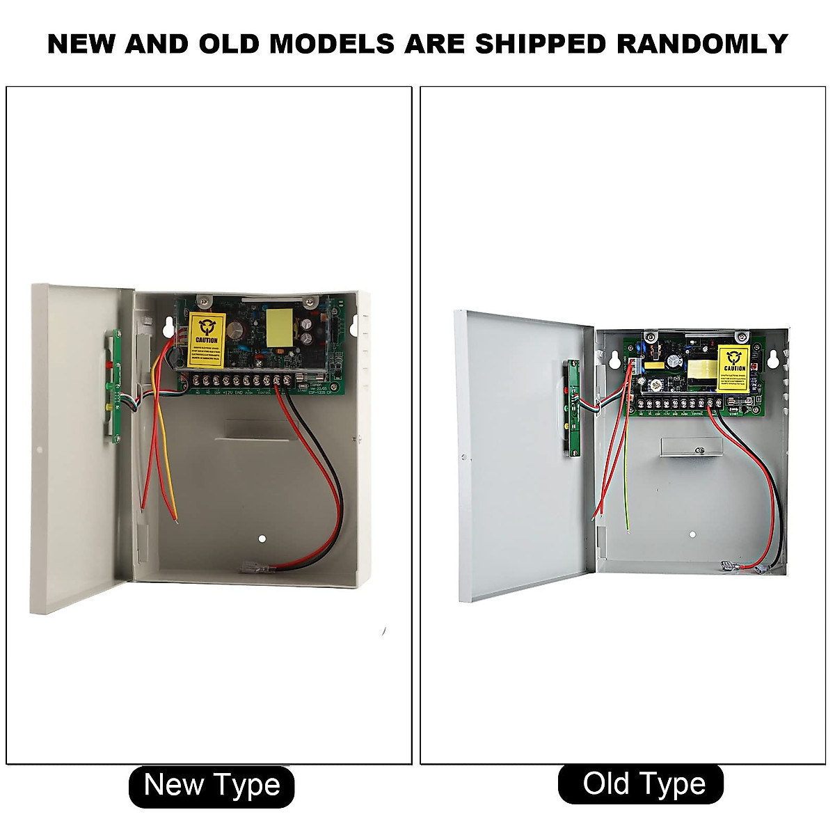 Power Supply Box, 110 to 240VAC to 12VDC Door Access Control System Switching Power Supply Box Security System UPS Variable Frequency Power Supply Box