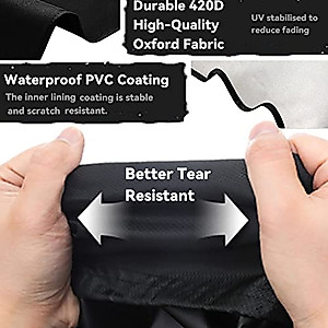 Koda 16 Pizza Oven Cover,Pizza Oven Cover for Koda 16 Gas Pizza Oven,16-inch Pizza Oven Waterproof Cover,Pizza Oven Accessories,Black