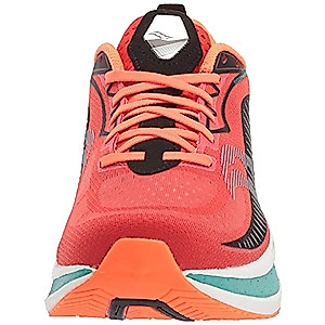 Saucony Men's Endorphin Speed 2 Running Shoe, SCARLET/BLACK, 11