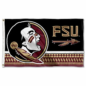College Flags & Banners Co. Florida State FSU Noles 3x5 Banner Flag