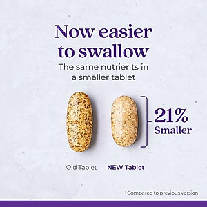 New Chapter Men's Multivitamin 40 plus for Energy, Heart, Prostate + Immune Support with Fermented Nutrients - Every Man's One Daily 40+, Made with Organic Vegetables & Herbs, Non-GMO - 96 ct