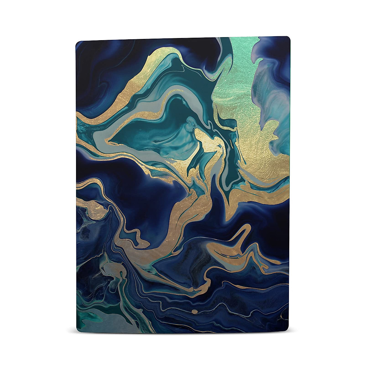 Head Case Designs Officially Licensed Monika Strigel Indigo Art Mix Vinyl Faceplate Sticker Gaming Skin Decal Cover Compatible With Sony PlayStation 5 PS5 Digital Edition Console