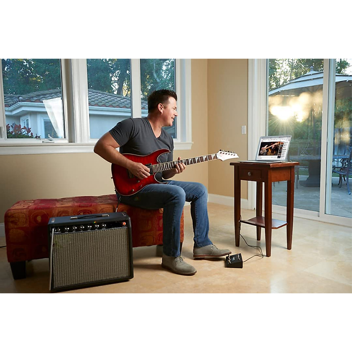 Vidami YouTube Hands Free Video Controller for PC or Mac - Foot pedal controller for Video Looping - Helps Musicians Slow Down & Loop Online Videos for Faster Learning - Made in the USA