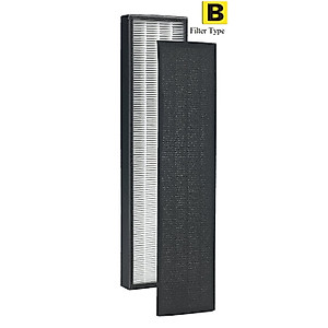 Altec Filters Compatible with FLT4825 Filter B for Air Purifier Model AC4820 AC4825 AC4870 AC4825DLX AC4850PT AC4300BPTCA AC4900CA CDAP4500BCA CDAP4500WCA AP2200CA BXAP148 (2 Pack)