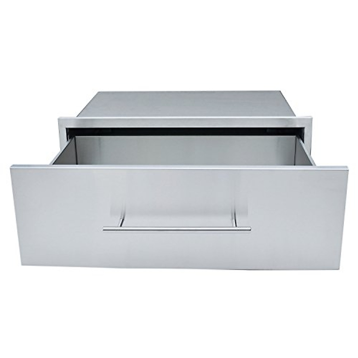 SUNSTONE DE-MD30 Designer Series Raised Style Height Single Drawer, 30" x 10", Stainless Steel