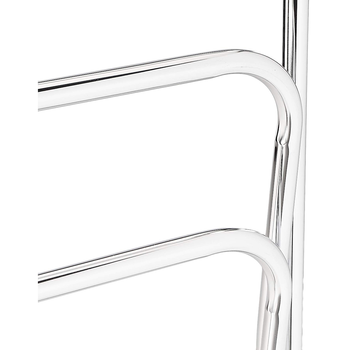 King's Brand Furniture-Kenneth Metal 3 Tier Freestanding Bathroom Towel Rack Stand, Chrome