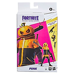 FORTNITE Victory Royale Series Punk Collectible Action Figure with Accessories, 6-inch Scale